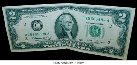 2 Dollar Bill Back Side