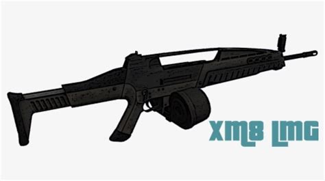 M Lmg By Absolutbollocks Firearm Hd Png Download Kindpng