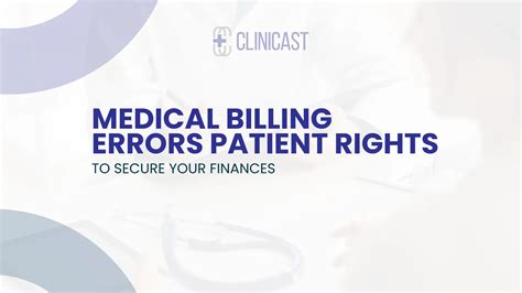 Medical Billing Errors Patient Rights How To File A Claim