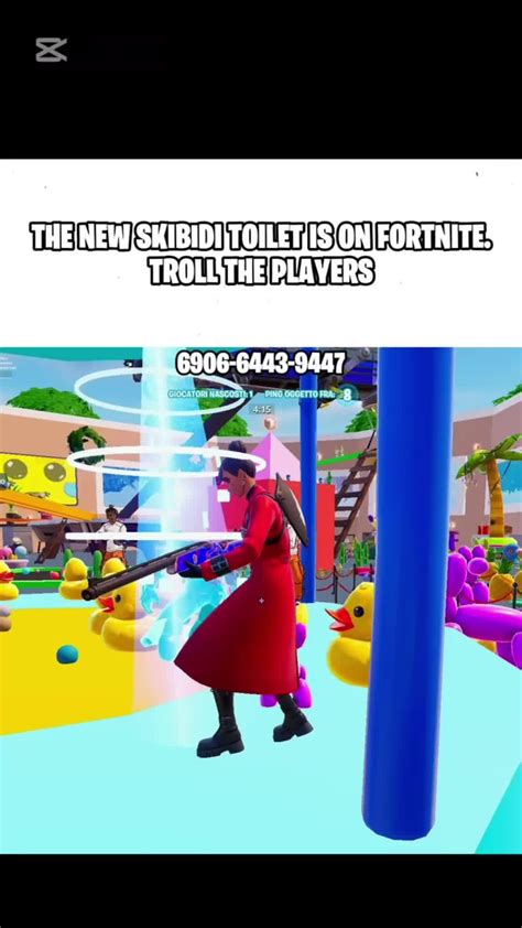 Skibidi Toilet On Fortnite Fortnite Tiktok