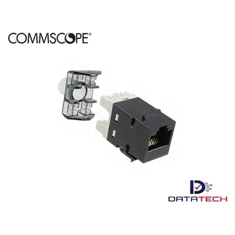 Jack Modular Rj45 Categoría 6 Sl Color Negro 1375055 2 Commscope