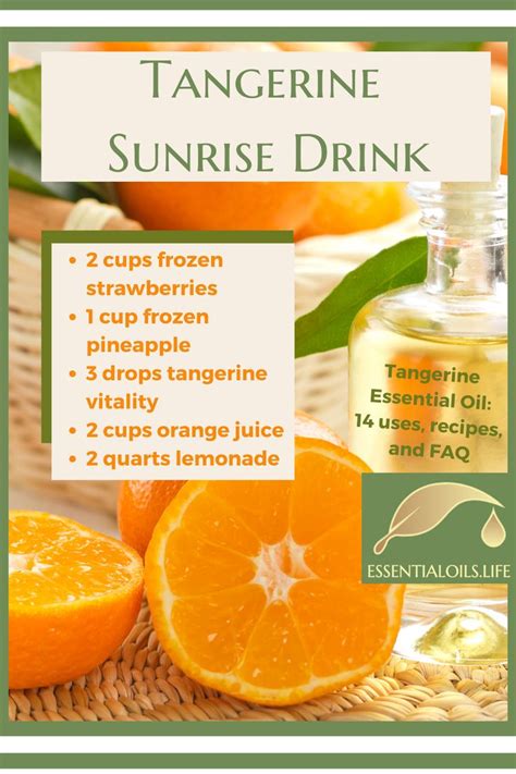 Tangerine Essential Oil Essential Oils Tangerine Essential Oil