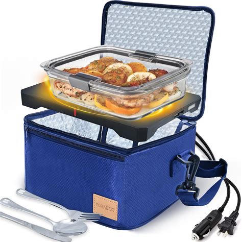 Forabest Portable Microwave Oven Food Warmer 12v24v110v220v Fast