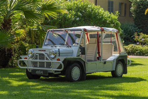 1990 Mini Moke White Manual 4 Speed Left Hand Drive In Nice France