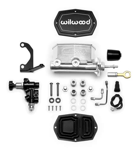 Wilwood Master Cylinder Tandem W Bracket And Valve Mustang 78 In