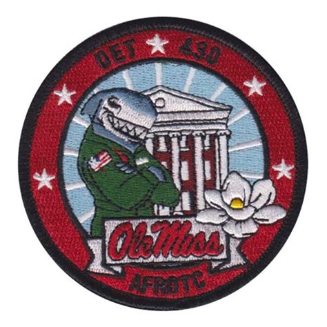 Afrotc Det 430 Ole Miss Patch Air Force Reserve Officer Training