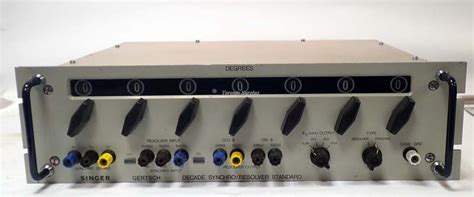 Ailtech Singer Gertsch Dsrs 5dr Decade Synchro Resolver Standard