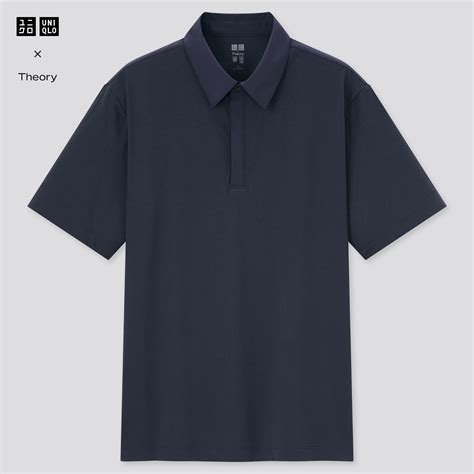 Airism Slim Fit Short Sleeve Polo Shirt Theory Uniqlo Us