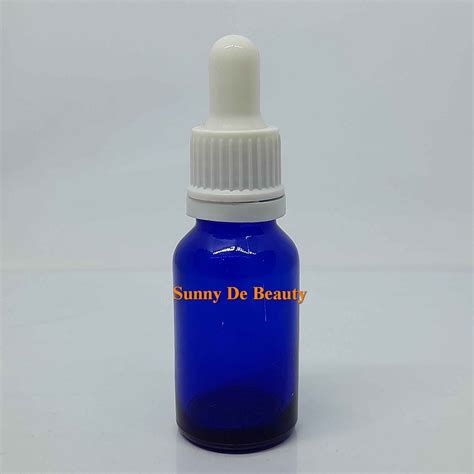 Jual Botol Kaca 15 Ml Biru Original Br Tutup Pp Segel Pipete Botol