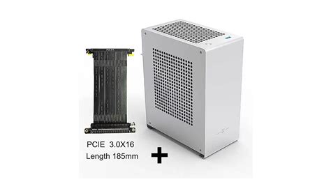 Zzaw A1p Mini Itx Pc Case Mini Computer Case In Silver Color Full Aluminum Small Gaming