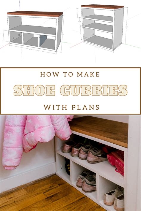 How To Make Shoe Cubbies If Only April