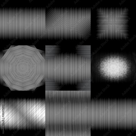 Grayscale Gradient Art