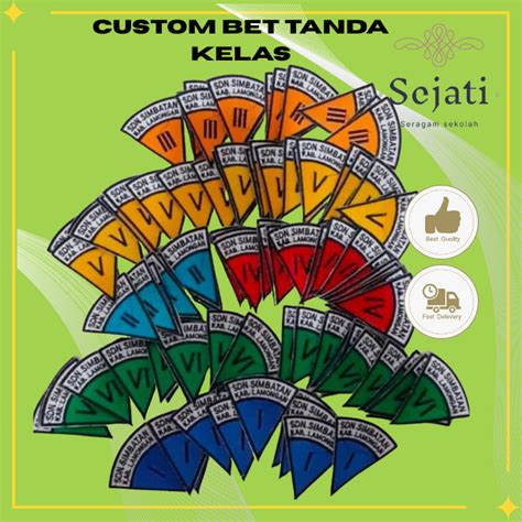 Jual Seragam Sejati Collection Custom Bet Bedge Kelas Sd Atribut Sekolah Sd Shopee Indonesia