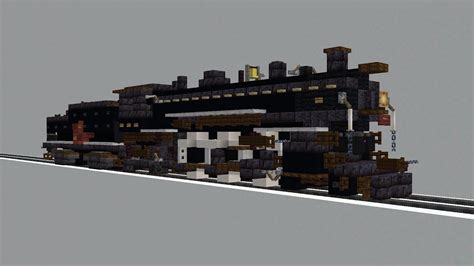 How To Build Canadian National 5588 Minecraft Steam Locomotive