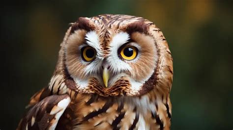 Fondo Búho Mirando Por Encima De Lindos Ojos De Búho Foto E Imagen Para