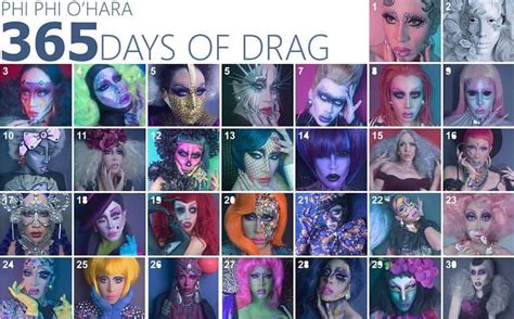 Phi Phi Oharas Best 365 Days Of Drag Looks Drag Official
