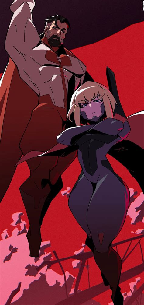 Supergirl And Omni Man Dc Comics And 3 More Drawn By Hatotheman