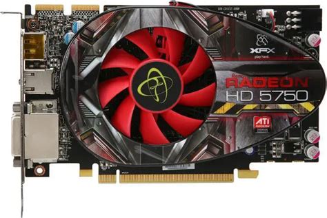 Xfx Radeon Hd 5750 Graphics Card Hd 575x Znfc