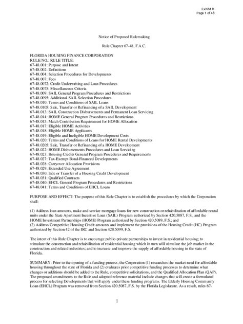 Fillable Online Notice Of Proposed Rule Development Fax Email Print
