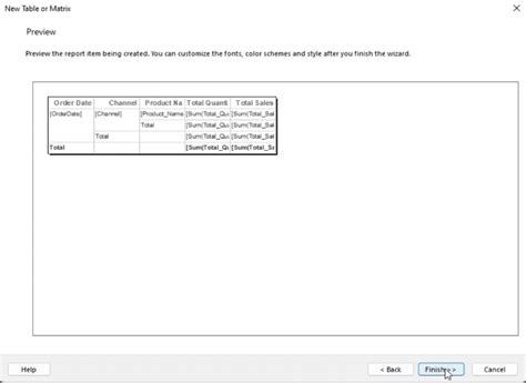 create a matrix in power bi report builder master data skills ai