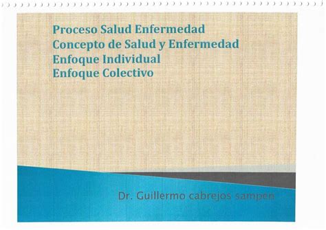 Proceso Salud Enfermedad Bernardo Udocz