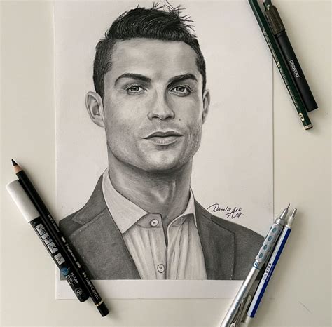 Top 999 Ronaldo Drawing Images Amazing Collection Ronaldo Drawing