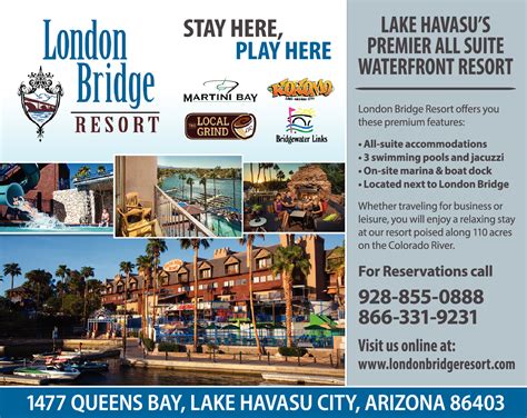 London Bridge Resort Lake Havasu City Az Mohave Local