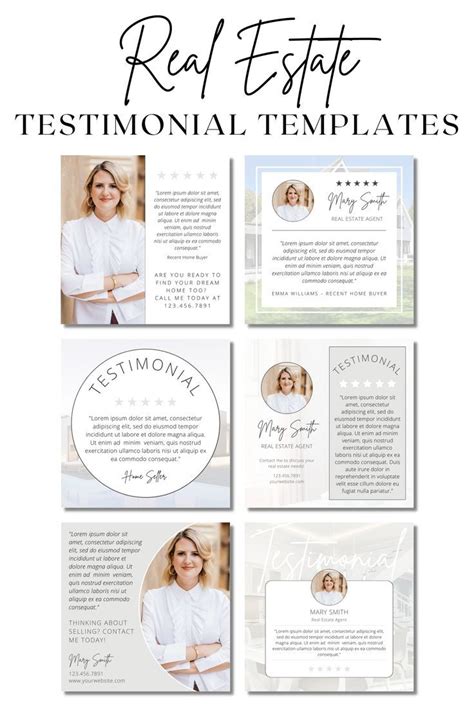 Testimonial Instagram Posts And Stories For Real Estate Agents Realtor