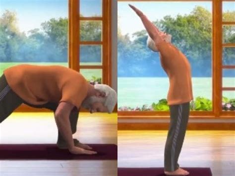 Pm Modi Shares Video Of Yoga Asan Says It Helps Relieve Stress Daily