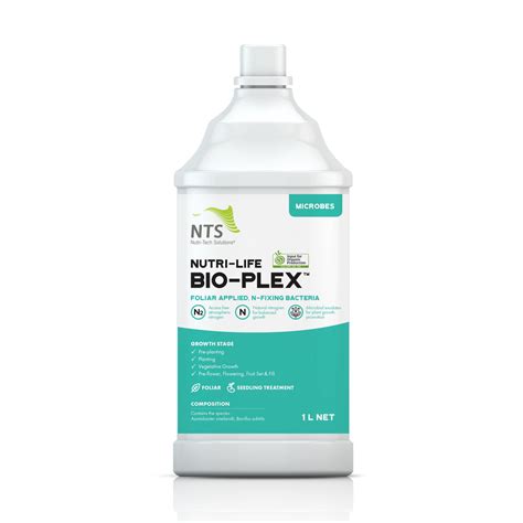 Nutri Life Bio Plex™ Organic Microbial Foliar Inoculum Nutri Tech Solutions Pty Ltd