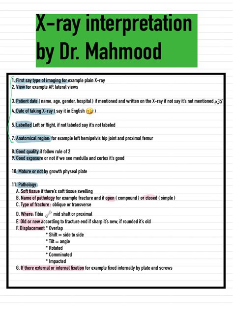 X Ray Interpretation By Dr Mahmood 1 Pdf