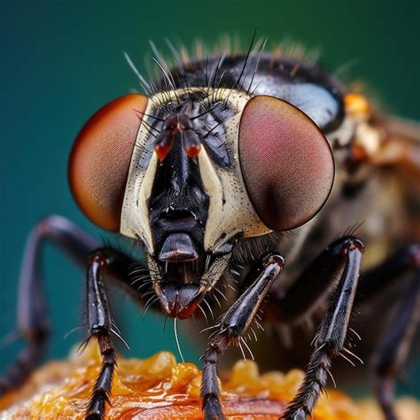 Premium Ai Image Extreme Close Up Shot Of An Insect Macro Photography