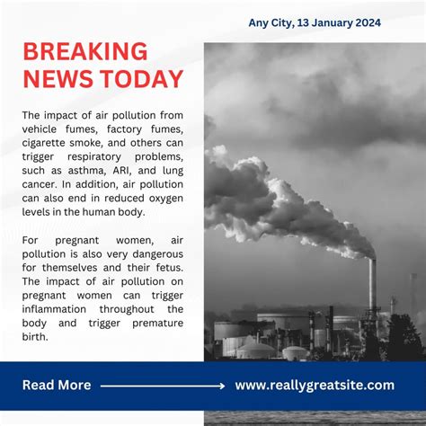 Free And Customizable Breaking News Templates
