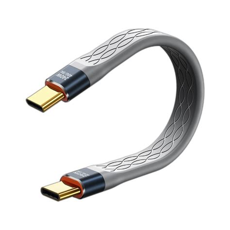 Usb4 Data Cable 40gbps Usb C To Type C Short Cable Pd 240w 8k 60hz For
