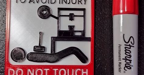 3d Printer Warning Sign Thor By Southbaygsr Download Free Stl Model