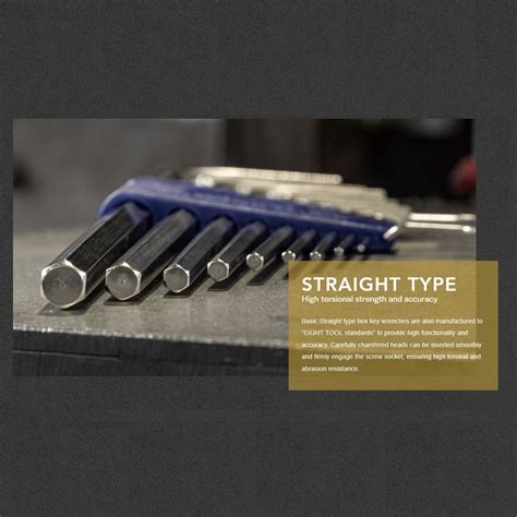 Eight Rs 7 Hex Key Wrench 7pc Flat Type Holder Set Ekon Hardware Pte Ltd