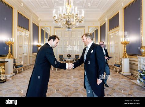 The Hague King Willem Alexander Swears In Geoffrey Van Leeuwen L At