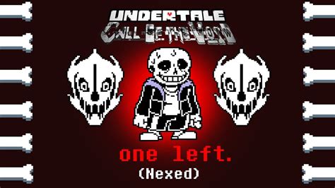 Undertale Call Of The Void One Left Nexed Youtube Music