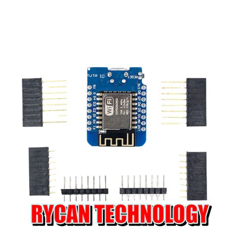 Wemos D Mini Nodemcu Lua Wifi Iot Esp Tipe Micro Rycantechnology