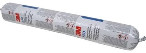 Adhesivo Sellador Silicon Marino 3m 550 Blanco 600ml 4pzas Blanco