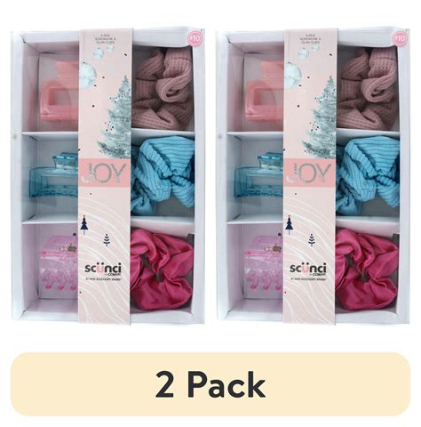 2 Pack Scunci By Conair Teen Girl Holiday T Set Christmas T