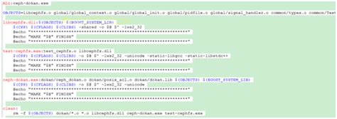 ceph dokan编译使用 csdn博客