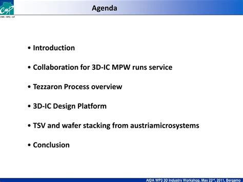 Ppt 3d Ic Prototyping Service At Cmp Powerpoint Presentation Free