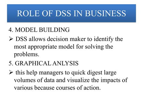 Decision Support System In MIS Pptx Computing Technology Computing