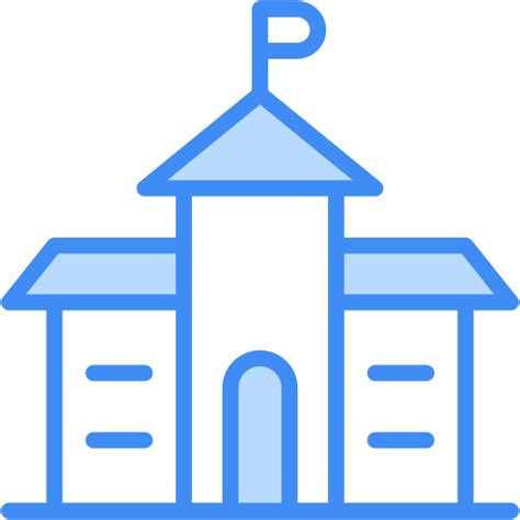 School Generic Blue Icon