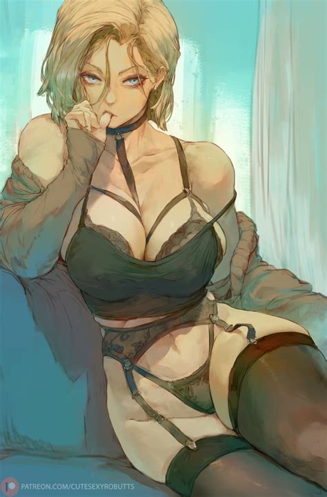 Android 18 Dragon Ball And 1 More Drawn By Cutesexyrobutts Danbooru