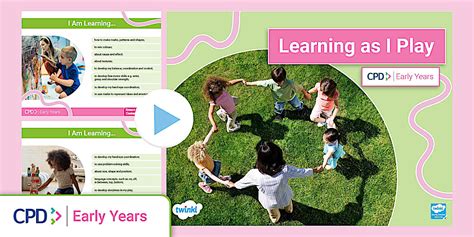 Learning Through Play Cpd Powerpoint Twinkl Teacher Made