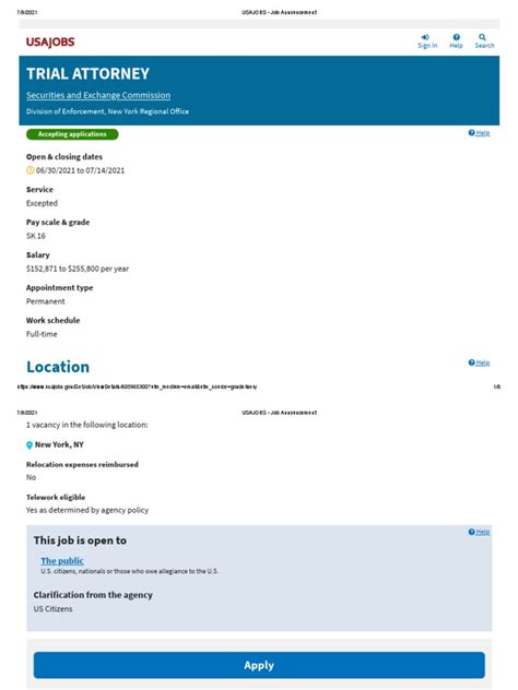 Trial Attorney Sec Pdf