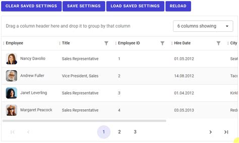 Datagridsettings Arent Loaded If Grid Is Empty Radzenblazor
