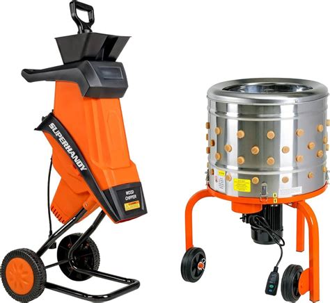 Superhandy Electric Wood Chipper Shredder 17 1 Reduction 42 Off